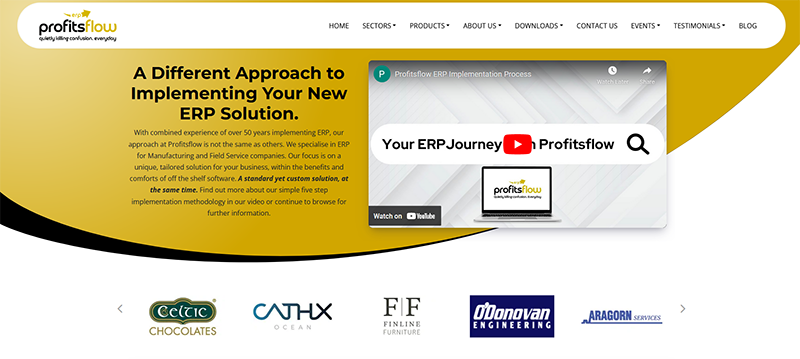 ERP & Field Service Software - Profitsflow